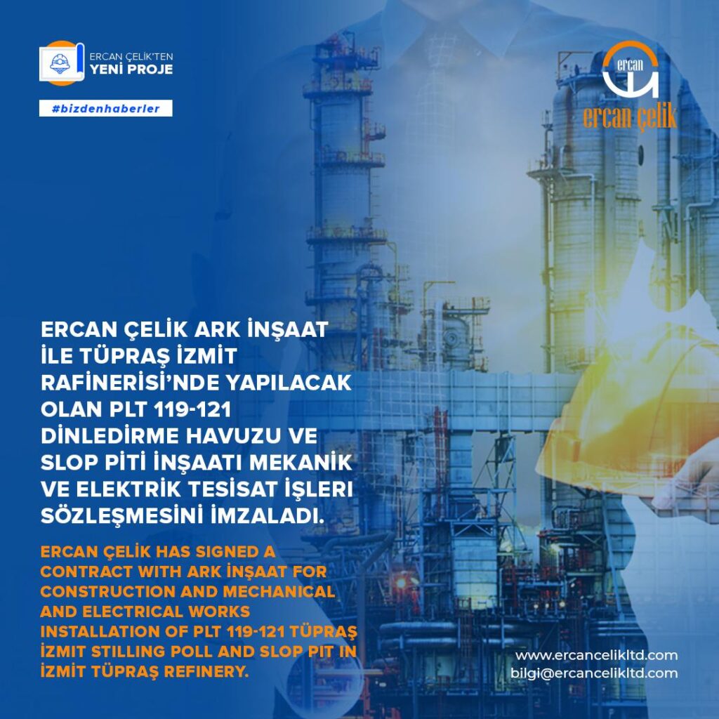 Ercan Çelik - Endüstriyel Tesisler Kurar